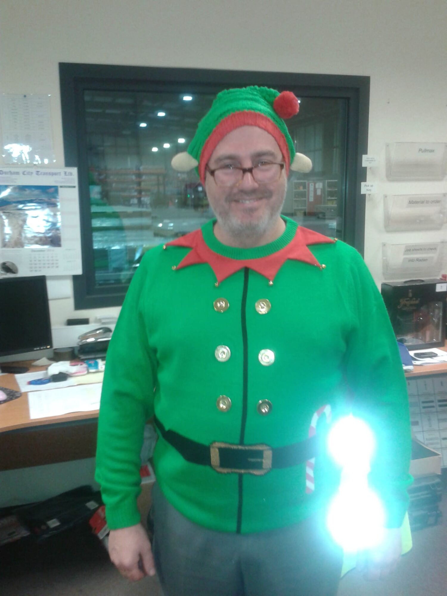 Meet our new Sotech 'Elf' & Safety Officer... - Sotech Optima