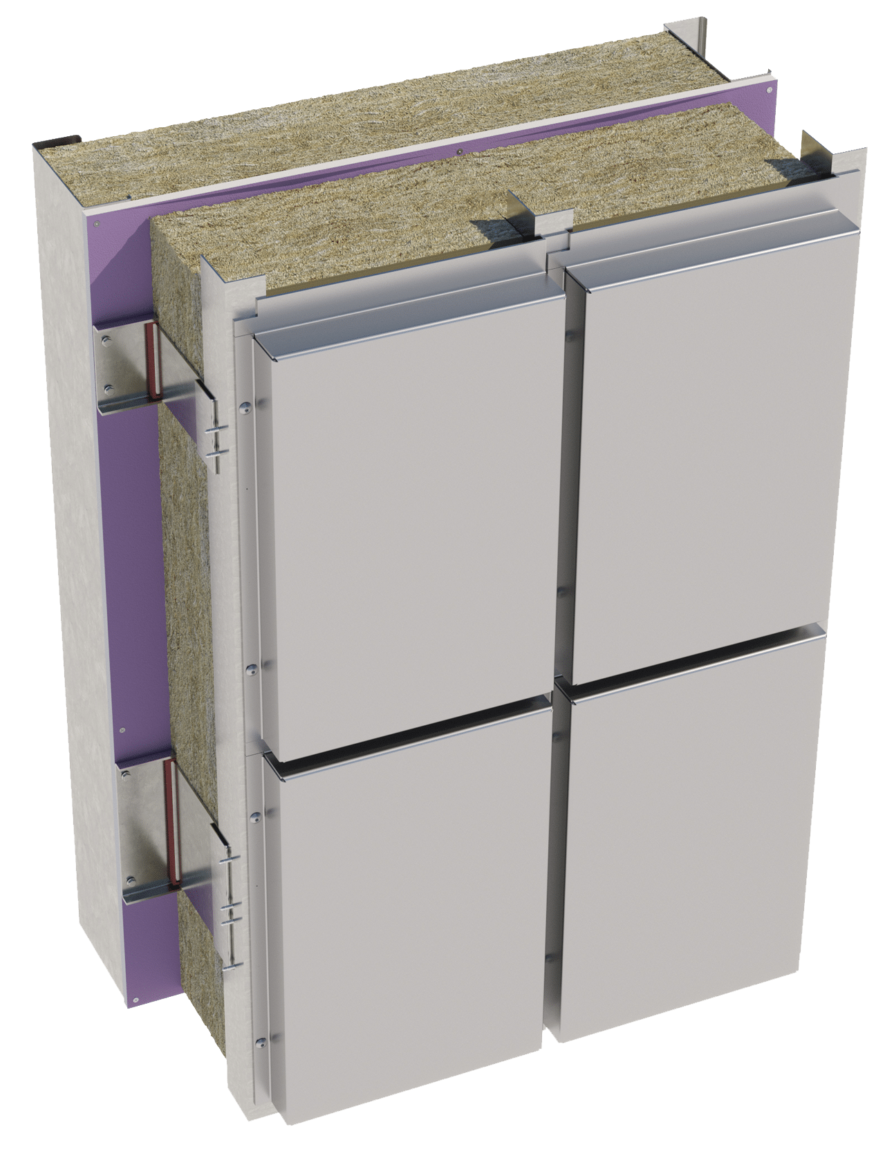 Optima TFC+ Through Fix Cassette Rainscreen Facade Cladding