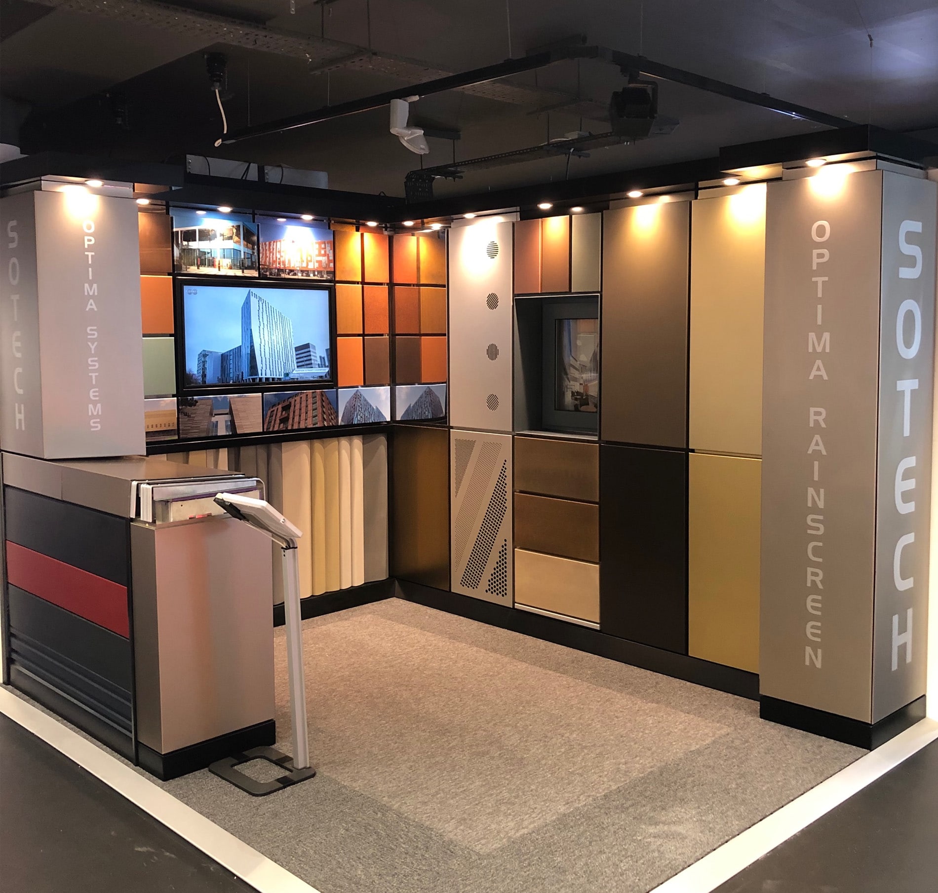 Sotech opens London Rainscreen Cladding Showroom - Sotech Optima