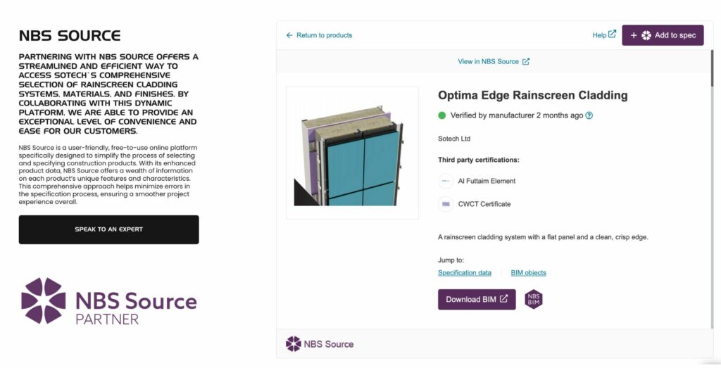 Collaboration made easy with Sotech and NBS Partnership - Sotech Optima