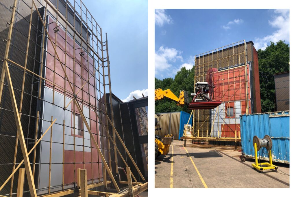 What is rainscreen cladding and how does it work?